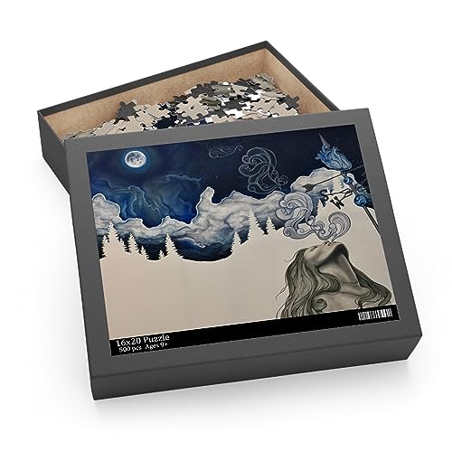 Amazon.com: Cold Figure Weather Vane 16x20 Puzzle (500-Piece ...