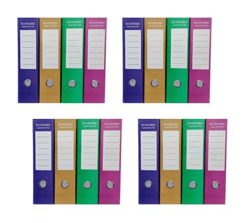 Rajat ENT Multi-Colored Box Files (Pack of 16) : Amazon.in: Office Products