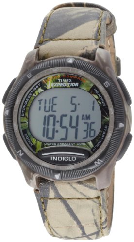 Timex Men's T40611 Expedition Digital Compass Realtree Hardwoods Green ...