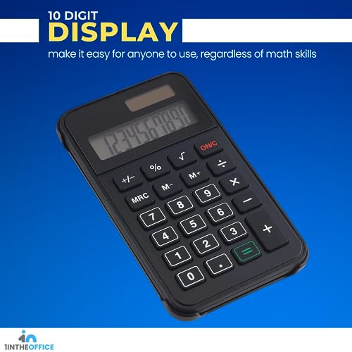 Snapklik.com : 10 Digit Pocket Calculator, Office Calculator, Dual ...