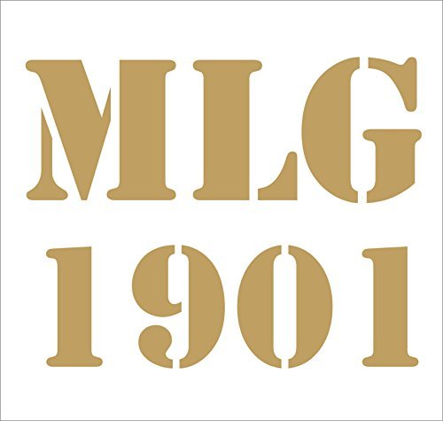 isee360 MLG 1901 - Made Like a Gun Since 1901 Sticker Gold Decal ...