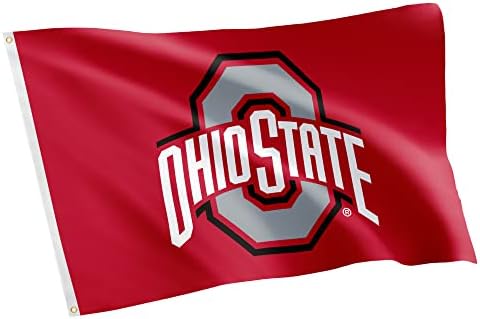 Amazon.com : College Flags & Banners Co. Ohio State Flag OSU Buckeye ...