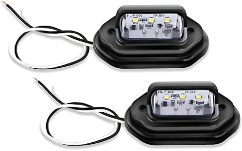 Amazon.com: ecocstm 2 PCS White LED License Plate Light, 6-SMD ...