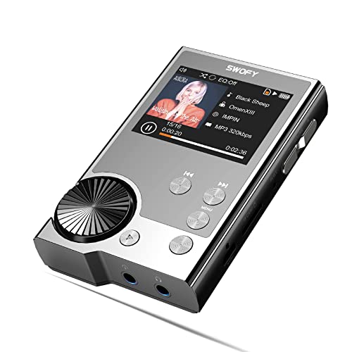 Swofy HiFi MP3 Player Digital Audio Player Lossless DSD High Resolution ...