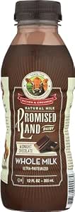 Amazon.com: PROMISED LAND DAIRY Chocolate Milk, 12 OZ : Grocery ...