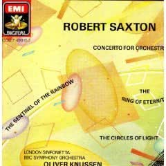 Robert Saxton:Concerto for orchestra etc: Amazon.co.uk: CDs & Vinyl