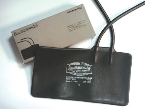 Amazon.com: Inflation Bag For Baum Adult Blood Pressure Cuff : Health ...