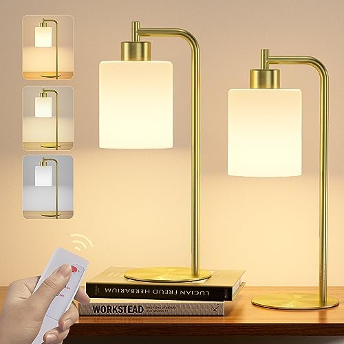 Remote Control Table Lamps Set of 2 Cordless Table Lamp Reading ...
