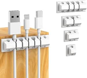 Amazon.com: Cable Clips, Cord Organizer Adhesive Cable Management ...