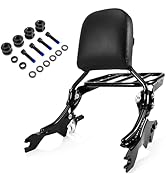 Amazon.com: kekykm 2006-2017 Passenger Backrest Sissy Bar Docking ...
