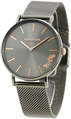 Amazon.co.jp: [コーチ]COACH 腕時計 ペリー 36mm メッシュベルト ガンメタル 14503127 レディース [並行 ...