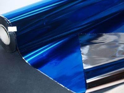 20m Metallic Cellophane Roll Blue (1649-20) : Amazon.co.uk: Stationery ...