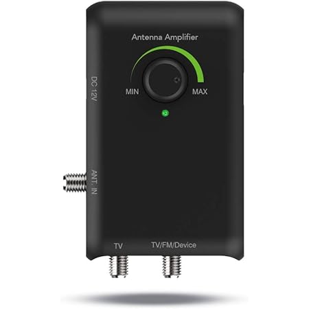Amazon.com: TV Antenna Amplifier, 25dB High Gain Signal Booster for ...