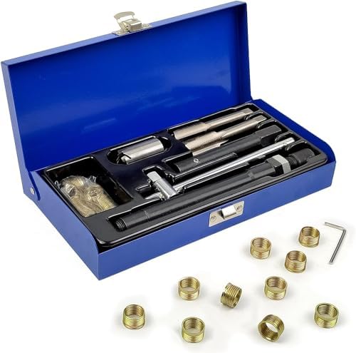 Amazon.com: SENNMONN Spark Plug Thread Repair Kit M14x1.25, 9.4mm&15mm ...