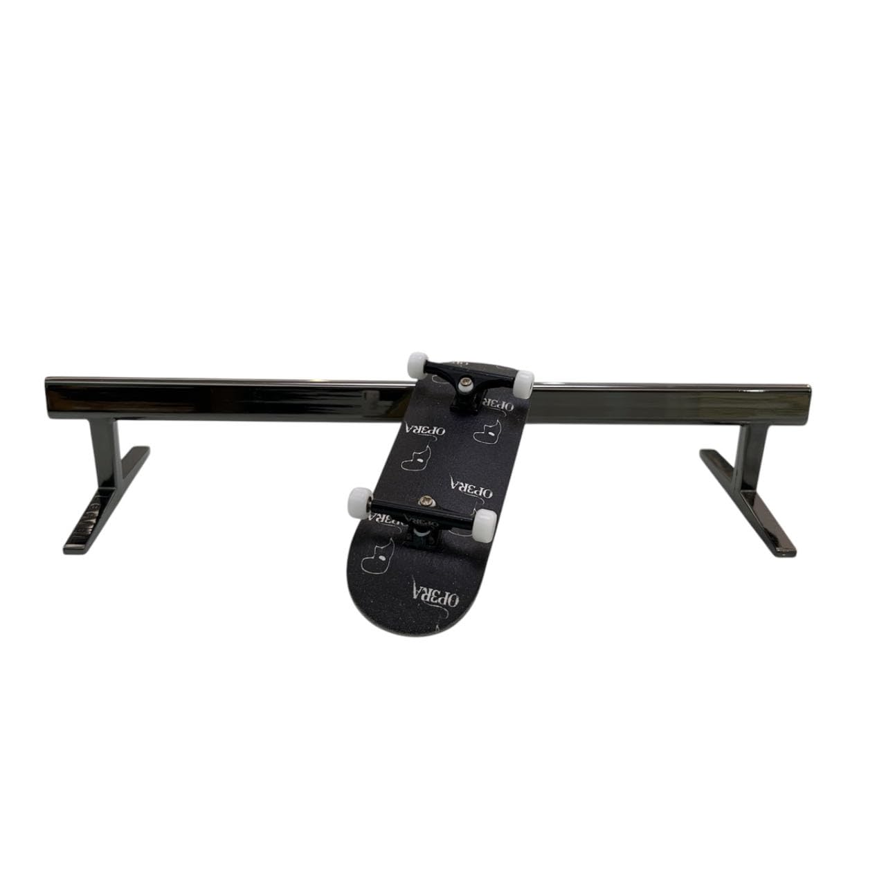 LEEFAI Pro Fingerboard Rail, Metal mini Finger Skateboard Rail for Your ...