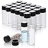 Amazon.com: creahub 100 Pack 4ml Glass Vials with Screw Caps, Clear ...