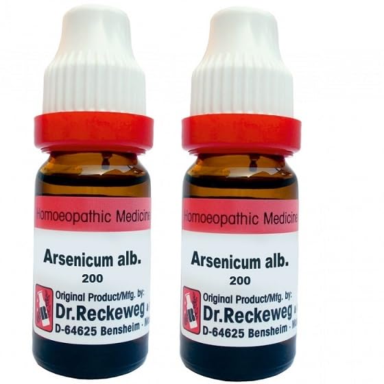 Buy ARSENICUM ALBUM 200 11ML Dr. Reckeweg (Pack Of 2) Online at Low ...