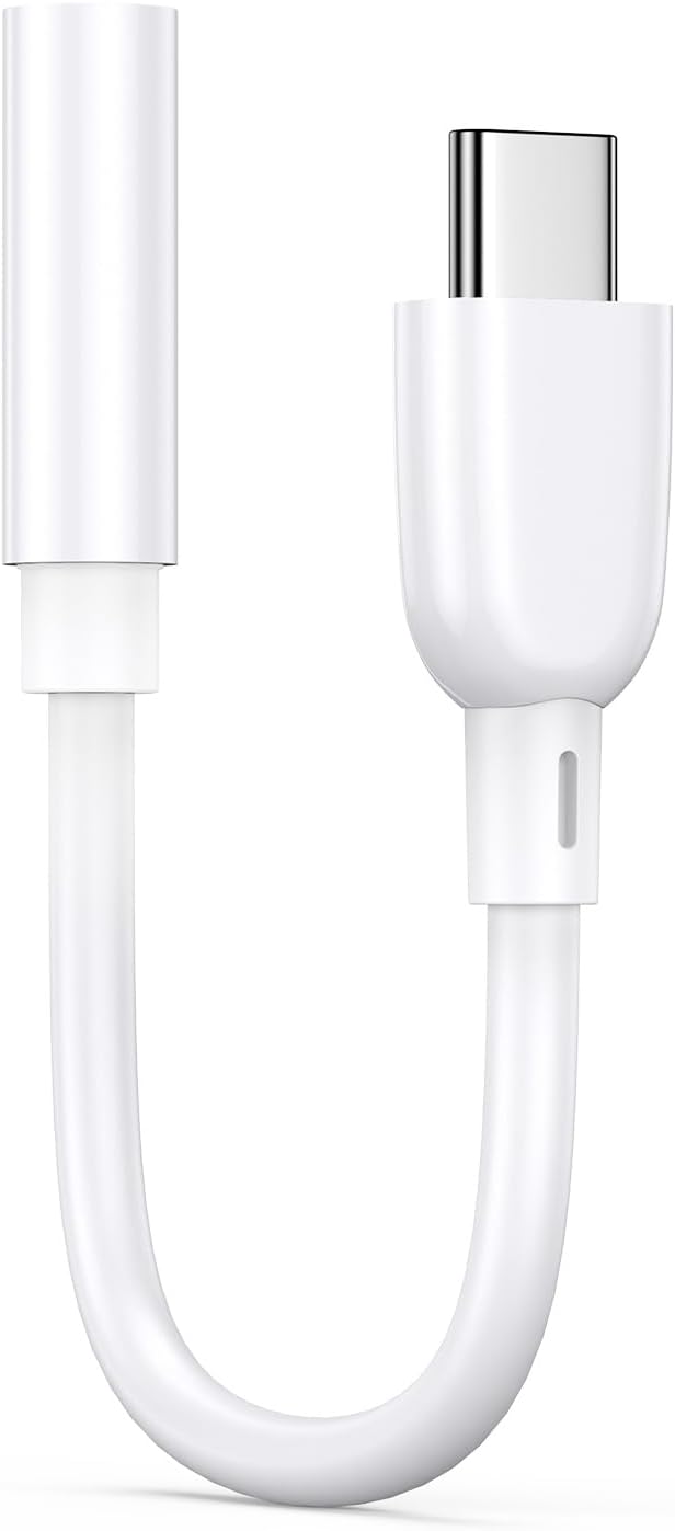 Amazon.com: USB C iPhone 16 Headphone Jack Adapter, USB C to 3.5MM ...