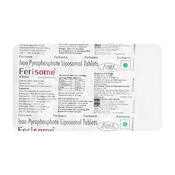 Ferisome 30mg - Strip Of 10 Tablets : Amazon.in: Health & Personal Care