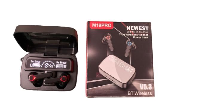 RUGGED POINT AUTHENIC M19 Pro Truly Wireless Bluetooth Version 5.3 ...