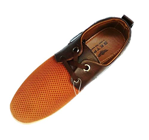 SKYPE Men's Beige Sports Shoes 8 UK : Amazon.in: Shoes & Handbags