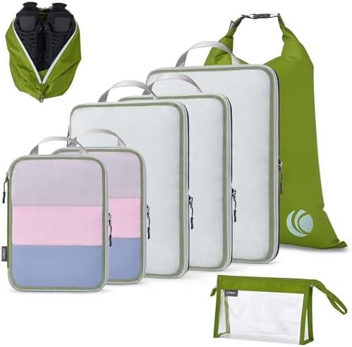 Amazon.com: Travel Packing Cube Luggage Organizer - Travel Essential ...