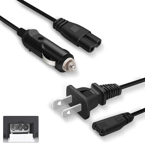 Amazon.com: Electric Lunch Box Power Cord,12/24V V-Type Angle Car Use ...
