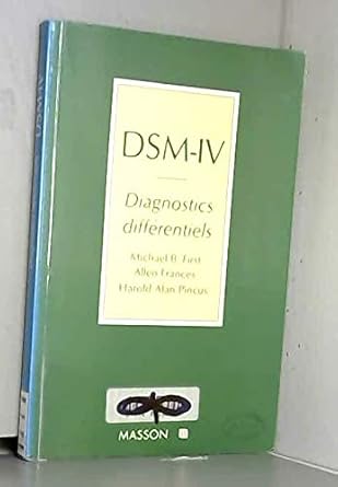 DSM-IV : Diagnostics différentiels : Amazon.com.mx: Libros