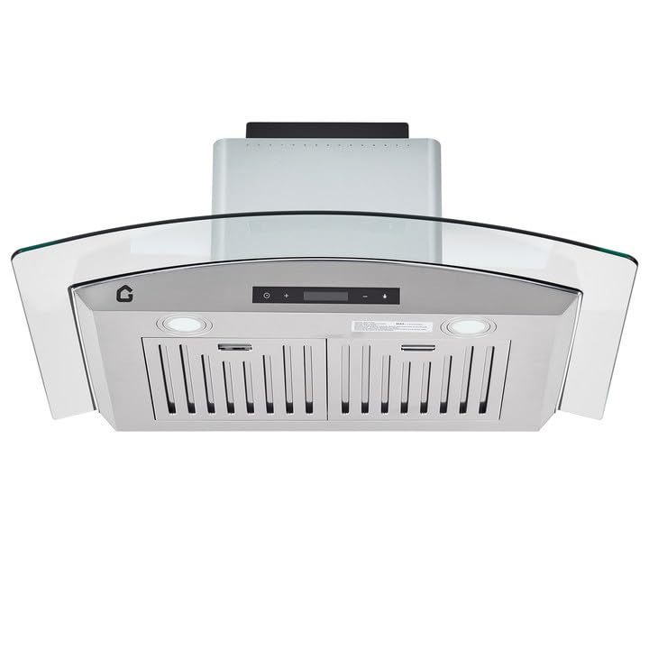 Snapklik.com : 30" Wall Mount Range Hoods, Kitchen Vent Hood, Gesture ...