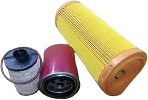 Amazon.com: New Filter Kit Pack of 3 (Oil 0303BC0071N/Fuel 1001CAA1488 ...