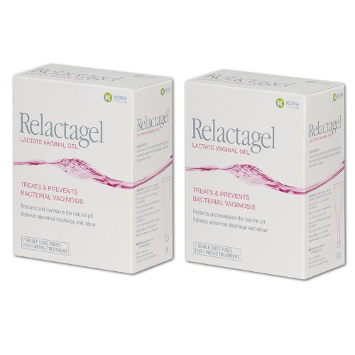 Amazon.com : Relactagel Bacterial Vaginosis Treatment Pack Of 2 ...