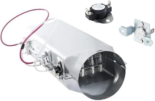 New - 5301EL1001A Dryer Heating Element Kit Assembly with Thermostats ...