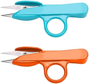 2 Pcs Thread Nippers Mini Cross Stitch Sewing Scissors Craft Clipper ...