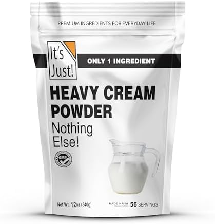 Amazon.com: It's Just - Heavy Cream Powder, 12oz, Made in USA ...