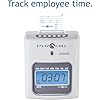 Pyramid Time Systems - Model 2500 Auto-Aligning 6 Column Time Clock ...