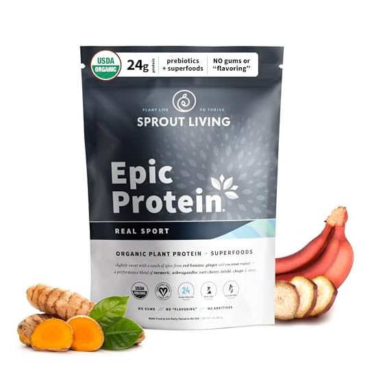 Sprout Living, Epic Protein, Plant Based Protein & Superfoods Powder ...