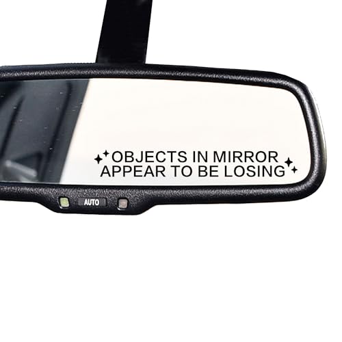 Amazon.com: 2 x Objects in Mirror Appear to Be Losing Decal, Funny Car ...