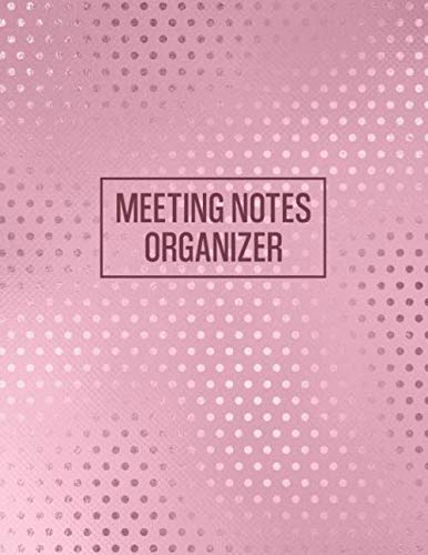 Amazon.com: Meeting Notes Organizer: Meeting Management Log Book ...
