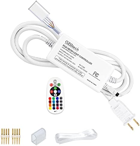 Amazon.com: GZBtech RGB Neon Controller Kit with Remote & Power Supply ...