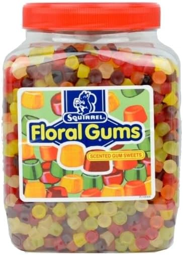 Squirrel Floral Gums, Gummy Candies, Candy, Imported from England, 2 ...