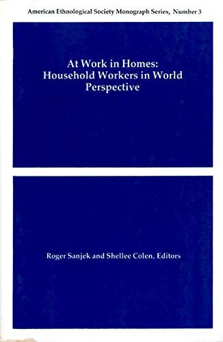 At Work in Homes: Household Workers in World Perspective (American ...