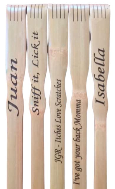 Amazon.com: Personalized 20" Wooden Back Scratcher : Handmade Products