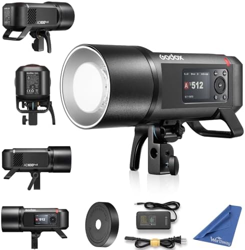 Amazon.com : Godox AD600 Pro AD600Pro II 600Ws Outdoor Flash - 40W Bi ...