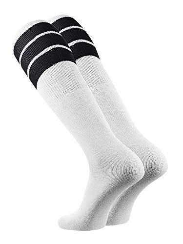 Snapklik.com : TCK Retro 3 Stripe Tube Socks