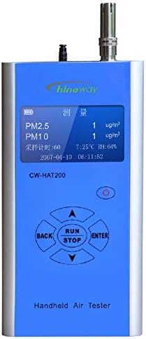 Handheld Portable Particle Counter PM2.5 PM10 Unit Microgram/Cubic ...