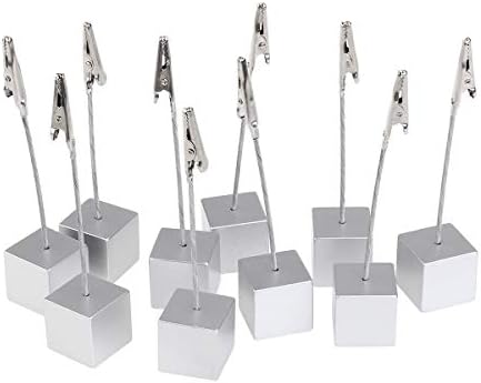 NUOLUX 10pcs Memo Clip Holder Stand with Alligator Clasp for Pictures ...