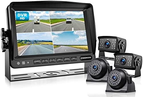 Amazon.com: AHD1080P Wired Backup Camera System, 7" Touch Screen ...