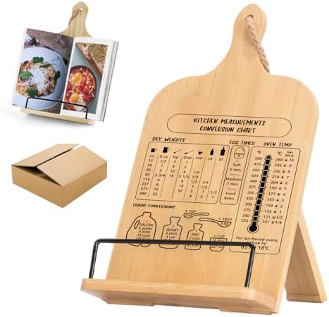 Amazon.com: Cookbook Stand,Cook Book Stand for Kitchen Counter,Cookbook ...