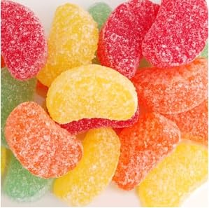 Amazon.com : SweetGlob Fruit Slice, Gummy Wedges Candy (Assorted Fruit ...