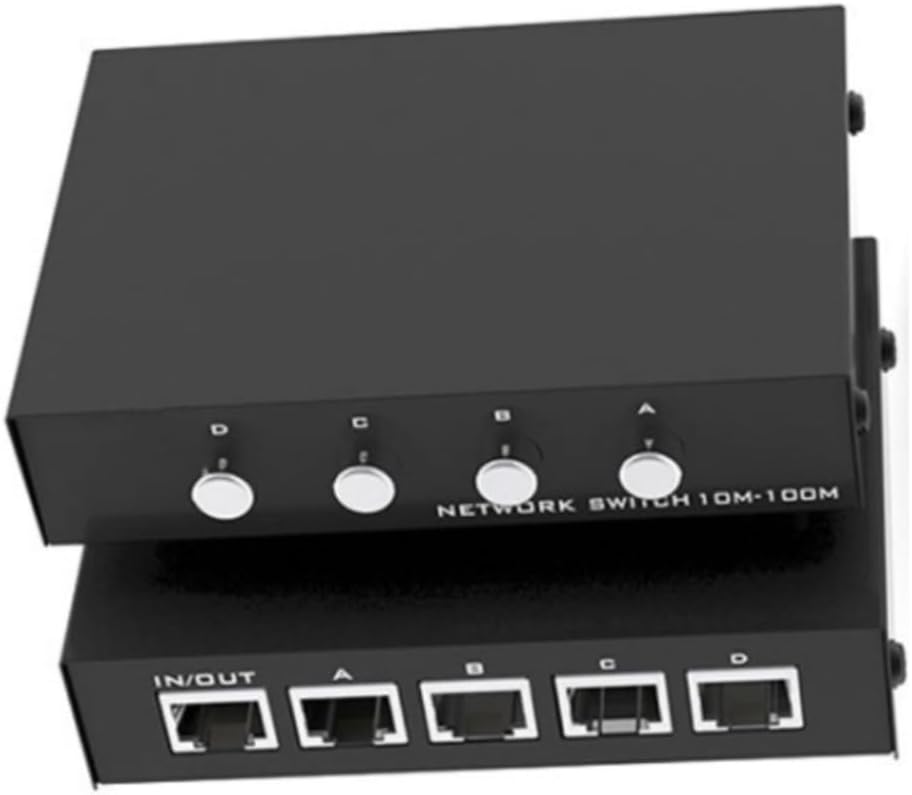 Amazon.com: 2Port RJ45 Gigabit Ethernet RJ45 Network Switch Splitter ...